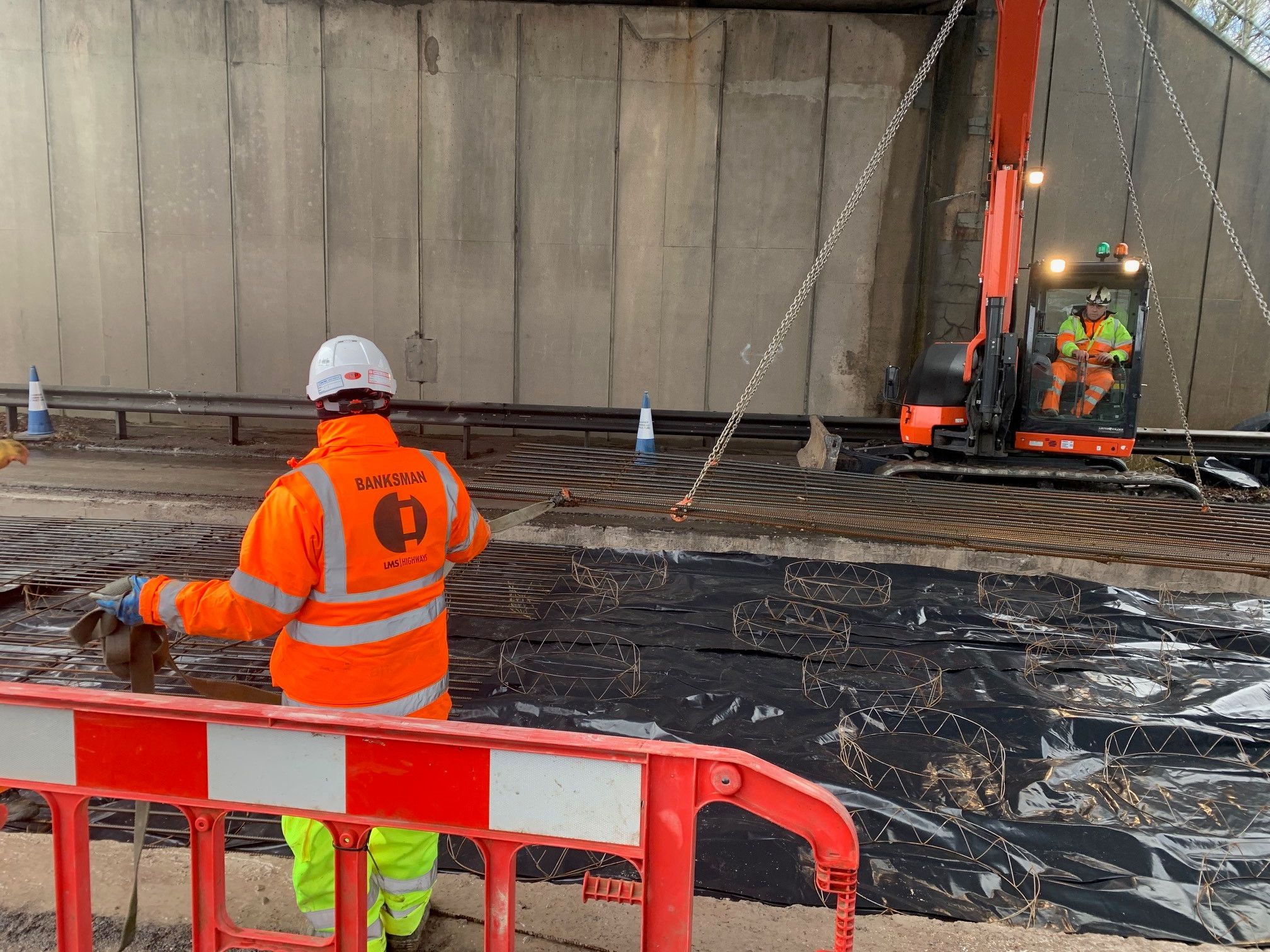 CRCP Carriageway Repairs - M60 - LMS Highways